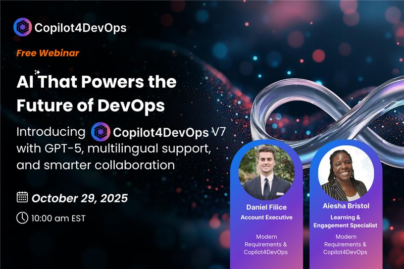 AI That Powers the Future of DevOps - Copilot4DevOps