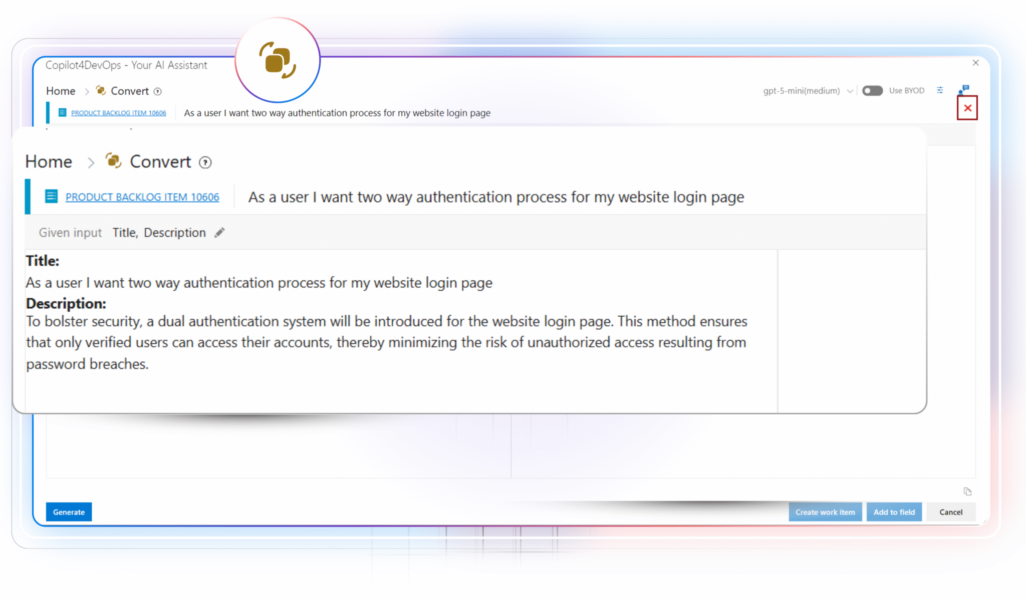 Convert Requirements to User Stories | Copilot4DevOps